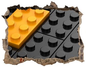 Wallmuralia Fototapeta díra na zeď 3D Lego 95x64 cm