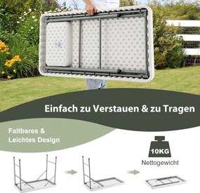 Costway Fish Cleaning Table Více přenosné rybí filé a lovecká stanice s dřezovou