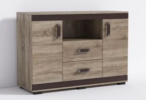 Obývací stěna Kombi P2, canyon / wenge
