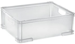 CURVER Úložný box, rovná plastová bedýnka, stohovatelný AURORA - 44 x 35 x 16 (19L)