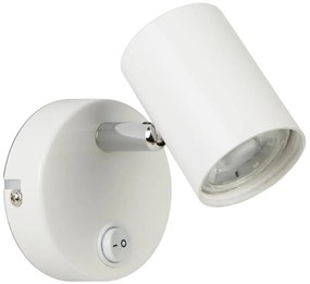Nástěnná lampa searchlight - led nástěnné bodové svítidlo rollo 1xled/4w/230v bílá