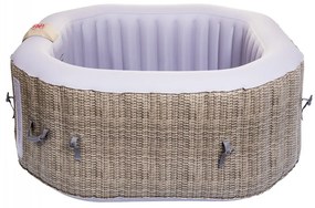 Mobilní (nafukovací) vířivka Belatrix Luxury 125 Rattan