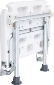 skládací sedátko do sprchy PE 39,9 × 37,6 cm nástěnná sprchová lavice 226,8 kg
