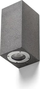 RED R13794 KANE II nástěnná beton/dekor tmavý granit 230V LED GU10 5W IP65 - RED - DESIGN RENDL