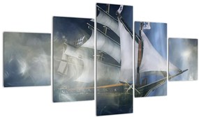 Obraz - Loď duchů (125x70 cm)