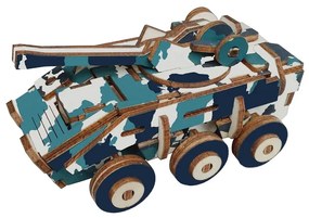 Woodcraft construction kit Woodcraft Dřevěné 3D puzzle Obrněné vozidlo