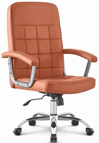 Otočná kancelářská židle HC-1020 BROWN