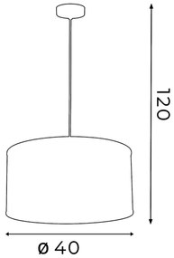 Lustr FELIX 1xE27/60W/230V černá