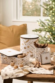 Plechová dóza Christmas Spices Round Ib Laursen
