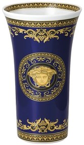 ROSENTHAL VERSACE MEDUSA BLUE Váza 26 cm