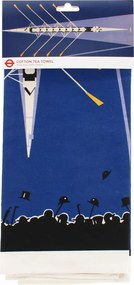Bavlněná utěrka 50x70 cm Boat Race – Rex London