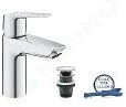 Grohe QuickFix Start - Umyvadlová baterie s výpustí Push-Open, chrom 23550002