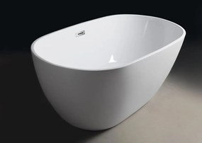 Aqualine, DOURO volně stojící vana 150x80 cm, bílá, E1850