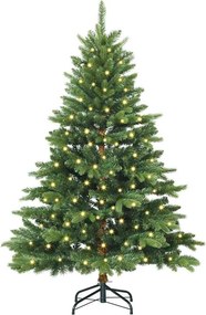 Umělý vánoční stromeček s stojanem Zelená 150 cm PE a PVC 3397532