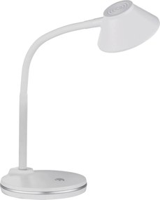 Reality LED stolní lampa BERRY bílá 3,2W, 350lm, 3000K, 13 x 33 cm