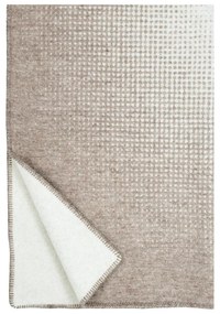 Vlněná deka Juhannus 100x150, béžová / Finnsheep