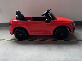 AIYAPLAY Dětské elektrické auto 12V Audi A5L s dálkovým ovládáním, lithiová baterie, 2 motory, dálkové ovládání, červená