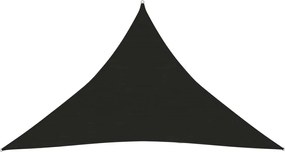 vidaXL Stínicí plachta 160 g/m² 5 x 5 x 6 m HDPE [311815] Barva: Černá