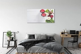 akrylový obraz Koktejly řepa-jablko 125x50 cm
