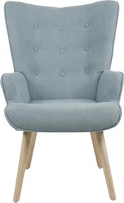 Relaxační křeslo AK-301 BLUE2, látka, modrá