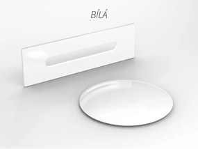 Besco Akrylátová volně stojící vana Vica Glam S 170x80 Barva: Bílá/stříbrná, Rozměry (cm): 170x80, Typ a barva výpustě: Click-Clack s přepadem, bílá