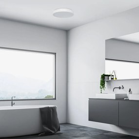 Rabalux Bílé stropní LED svítidlo Samira kulaté 350mm 36W IP44 71258