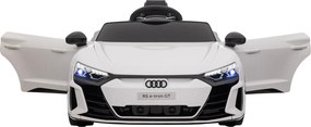 HOMCOM Dětské elektrické autíčko AUDI RS e-tron GT s dálkovým ovládáním, bezpečnostním pásem, klaksonem, hudbou a světlomety, do 5 km/h, pro děti od …