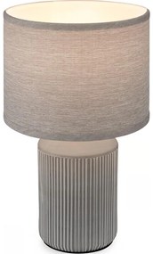Brilo - Stolní lampa INO 1xE14/10W/230V šedá