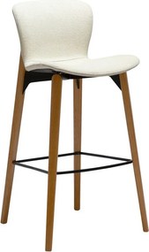 Krémová barová židle (výška sedáku 77,5 cm) Paragon – DAN-FORM Denmark