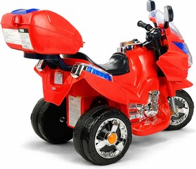 LEAN CARS Elektrická motorka pro děti HC8051 červená