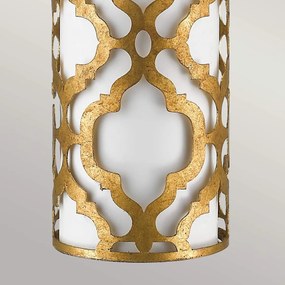 Stolní lampa Elstead Arabella 70 cm Patinované zlato 1x E27