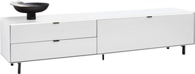 XXXLutz NÍZKÁ KOMODA, dub, bílá, 216,8/50,1/46 cm Dieter Knoll - Komody bílé - 001770000919