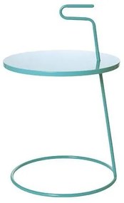 Zelený Servírovací stolek –  ø 42 × 65 cm PRESENT TIME