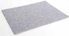 Condor Carpets, Metrážový koberec Extreme 74, zátěžový, na míru, šíře 4m, šedá, ab (mřížka), chodba / předsíň