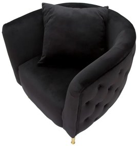 Designové křeslo Pahkakino černé