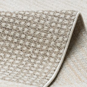 Dywany Łuszczów, Kusový koberec Fusion 0805 cream/beige, 80x150, béžová, kancelář