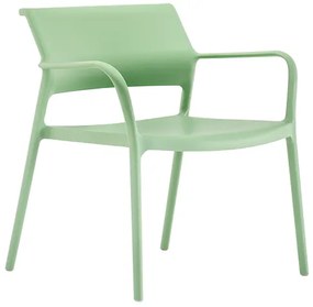 PEDRALI - Židle s područkami ARA LOUNGE 316 DS - zelená