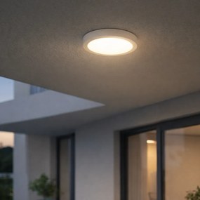 Rabalux Bílé stropní LED svítidlo Shaun Plus kulaté 300mm 30W IP44 75073