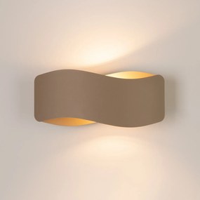 Sollux Lighting Nástěnné svítidlo TILA 30 taupe