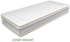 Pěnová matrace Mabo MESTE SOFT 20 cm - 80 x 200 Potah: Seacell, Lehací vrstva: Eucafeel HR foam