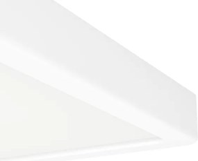 Eglo 901336 - LED Koup. stropní svítidlo FUEVA LED/10,5W/230V 22x22cm IP44 bílá