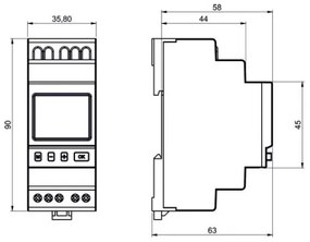 Spínací astro hodiny Paladin 170413 easy s možností programování přes NFC 1081301