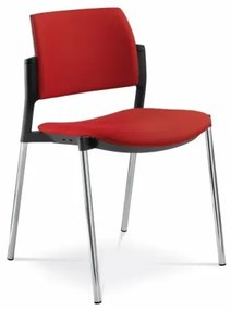LD seating Konferenční čalouněná židle DREAM+ 103BL bez područek Barva kostry černá kostra GALERIE - Čalounění LD seating LÁTKY 3 / SILVERTEX, FAME, MAGIC 2021