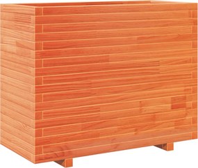 Zahradní truhlík voskově hnědý 90x40x72,5 cm masivní borovice 3282596