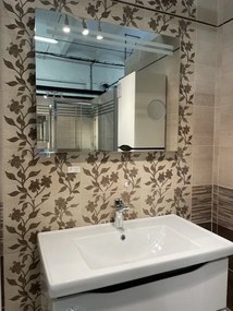Lavedo Lava Della 80x65 koupelnové zrcadlo s LED podsvícením