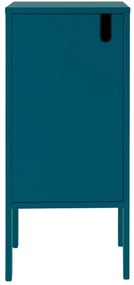 Matně petrolejově modrá lakovaná skříňka Tenzo Uno 40 x 40 cm