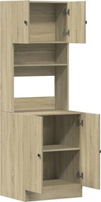 Kuchyňská skříňka dub sonoma 60 x 50 x 180 cm kompozitní dřevo 3276639