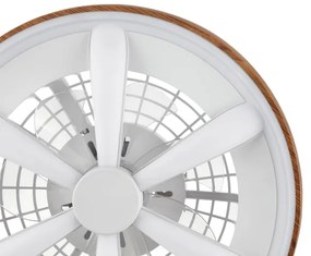 Brilliant - LED RGBW Stmívatelný stropní ventilátor GAIANO LED/24W/230V + DO