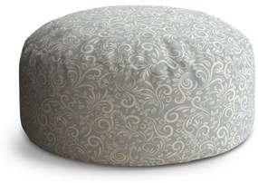 Sablio Taburet Circle Nežná krajka: 38x48 cm