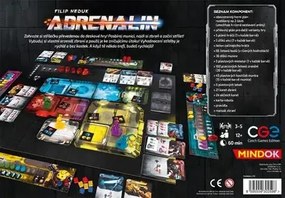 Mindok Adrenalin / Délka hry: 60 minut / Počet hráčů: 3 - 5 / od 12 le